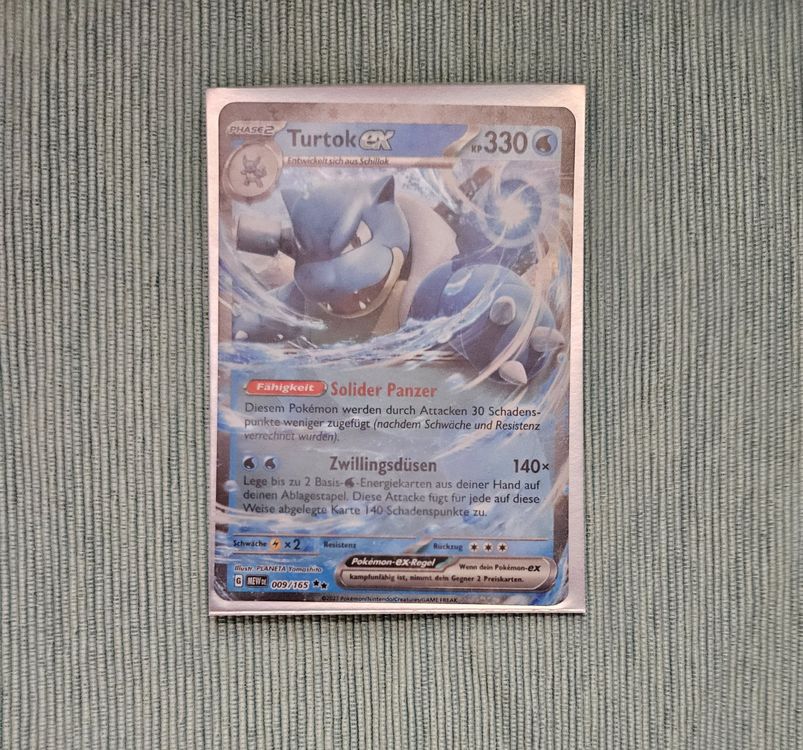 Pokémon - Turtok ex / 151 | Kaufen auf Ricardo