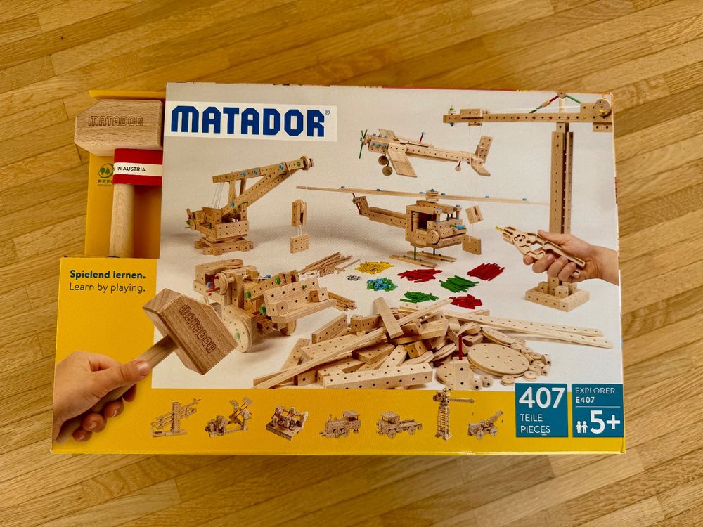 Matador Explorer E407 Holzbaukasten (NEU, OVP & ungeöffnet) | Kaufen ...
