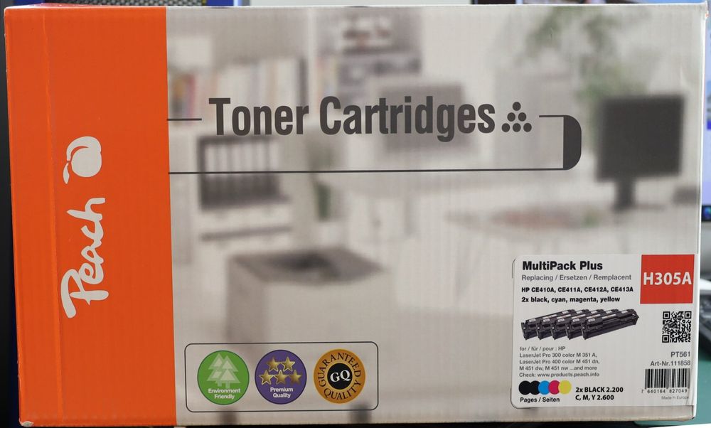 Toner Set Peach H305A für HP LaserJet Pro 300 und 400 | Kaufen auf Ricardo