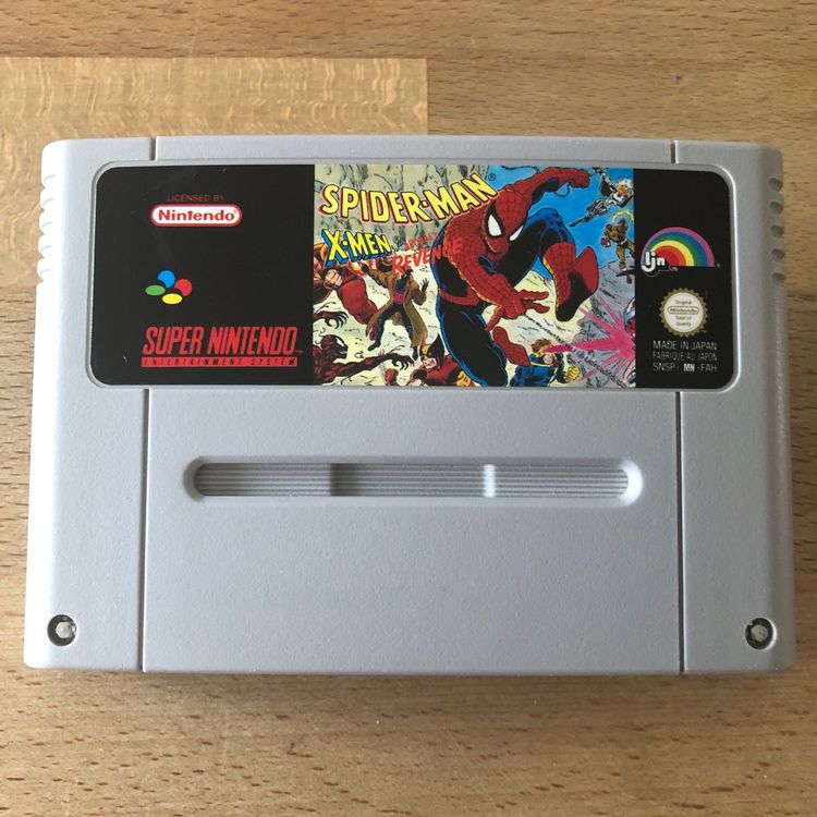 Spiderman X-Men Arcades Revenge für Super Nintendo SNES (Gebraucht) in ...