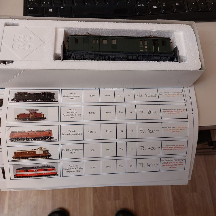 Roco 43950 De 4/4 Gepäcktriebwagen SBB schon ab Fr. 75.-!! | Kaufen auf ...