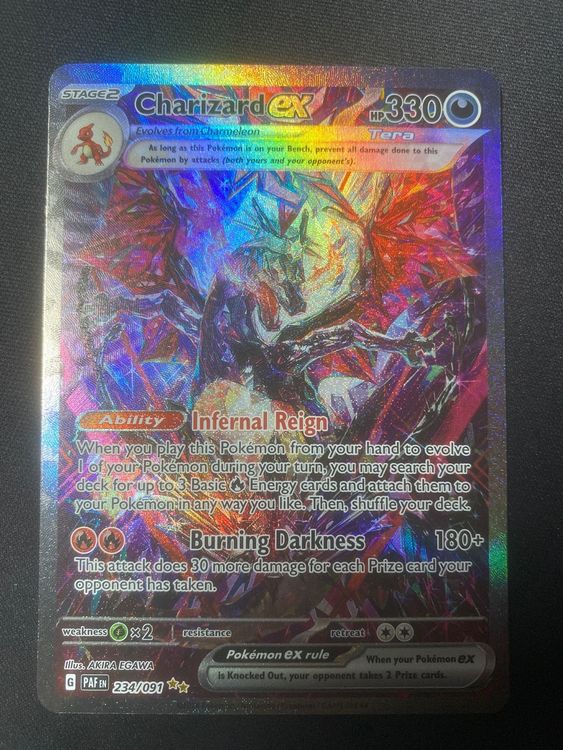 Charizard ex 234 - Glurak - Dracaufeu - Paldean Fates ab 1!! (Neu ...
