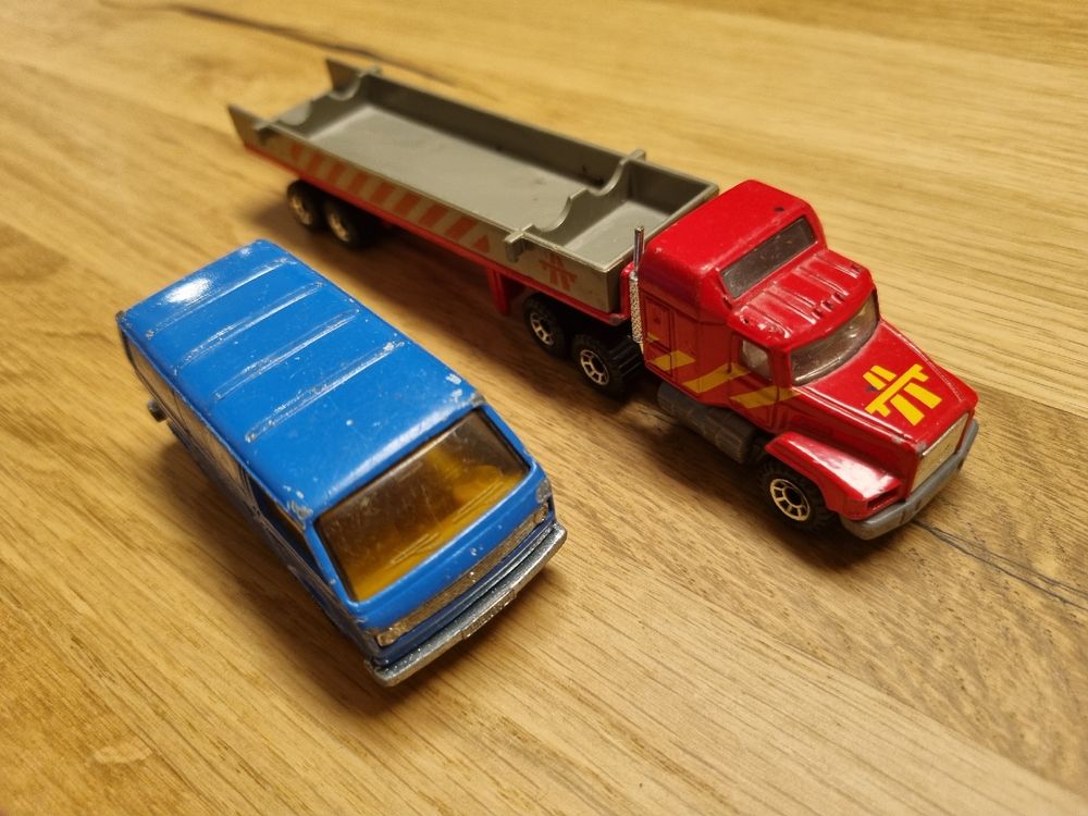 Matchbox Mack CH500 + Trailer & VW Transporter (Gebraucht) in ...