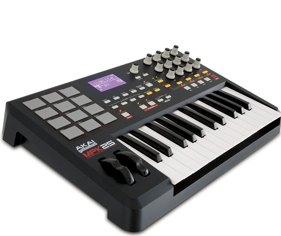 Akai Professional MPK25 25 note MIDI keyboard controller USB (Gebraucht ...
