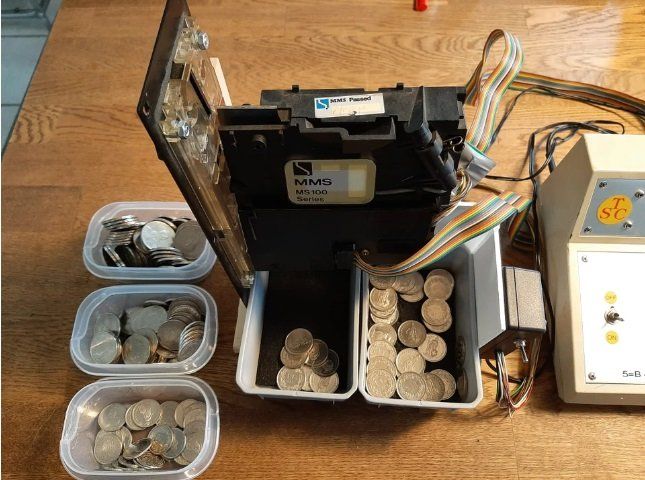 Münzprüfer programmieren - Super Cherry / Admiral / Barcrest (Gebraucht ...