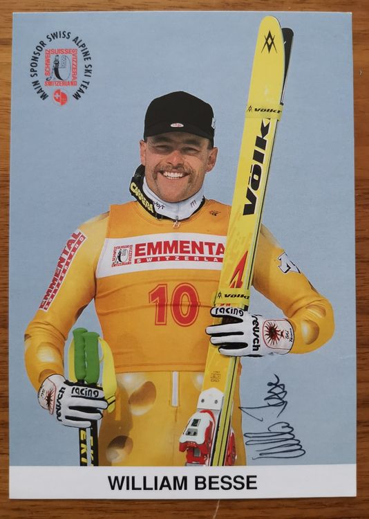 William Besse Original Unterschrift (Gebraucht) in Moosseedorf für CHF ...