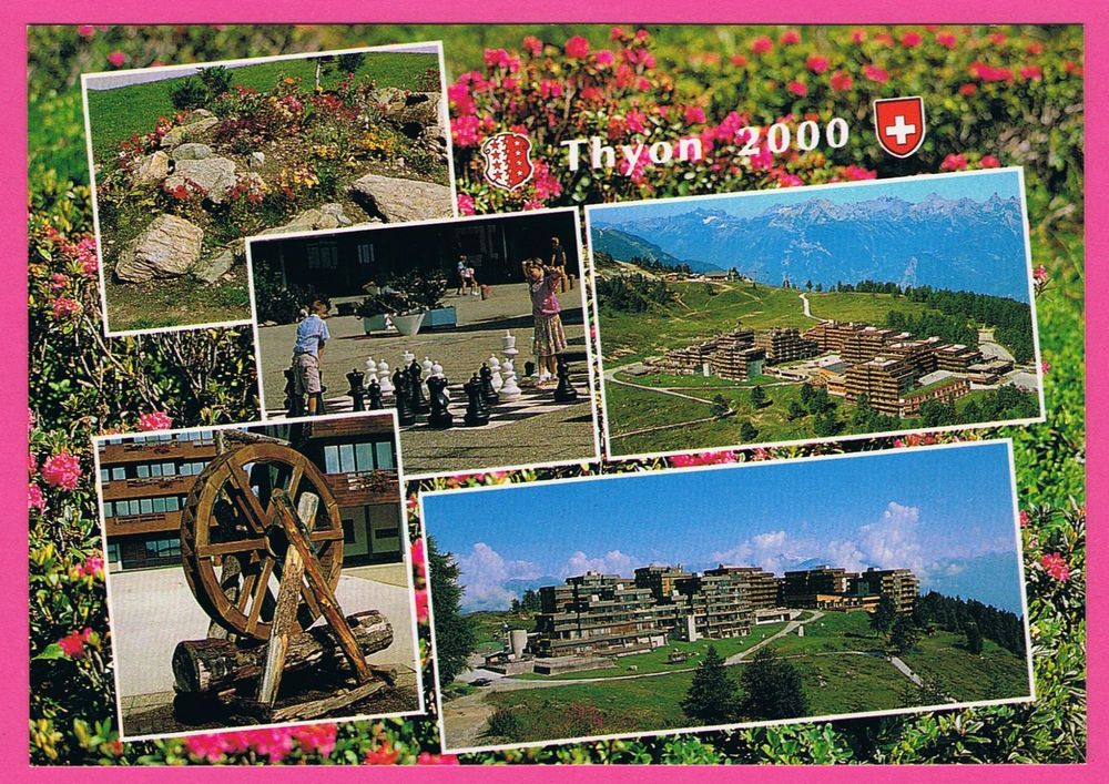 Thyon 2000 1998 5-Bild Karte / Rückseite beschrieben | Kaufen auf Ricardo