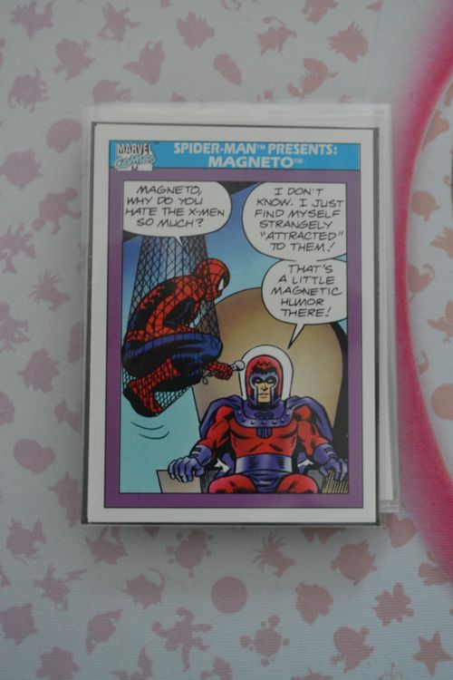 Marvel Universe 1990 Trading Cards - Magneto | Kaufen auf Ricardo