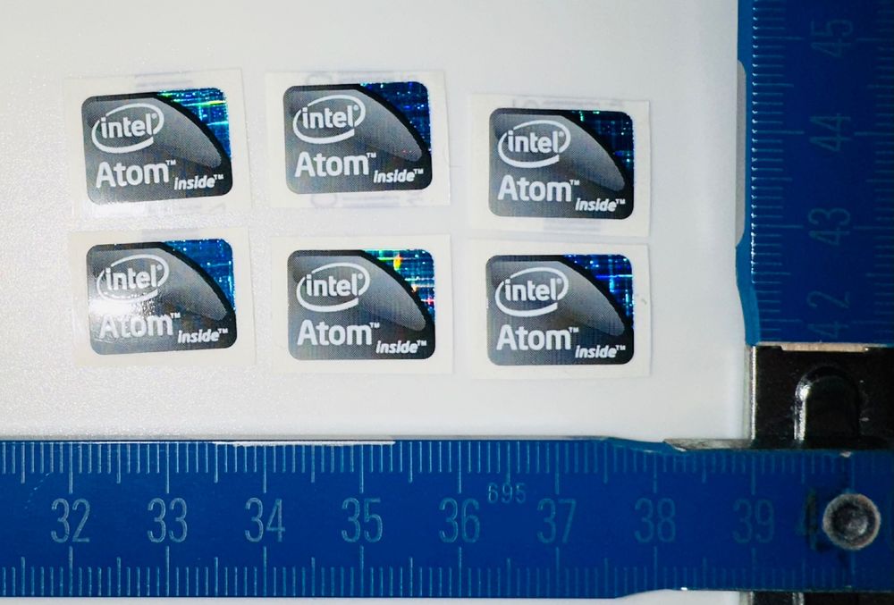 INTEL CORE ATOM AUFKLEBER ¦ STICKER | Kaufen auf Ricardo