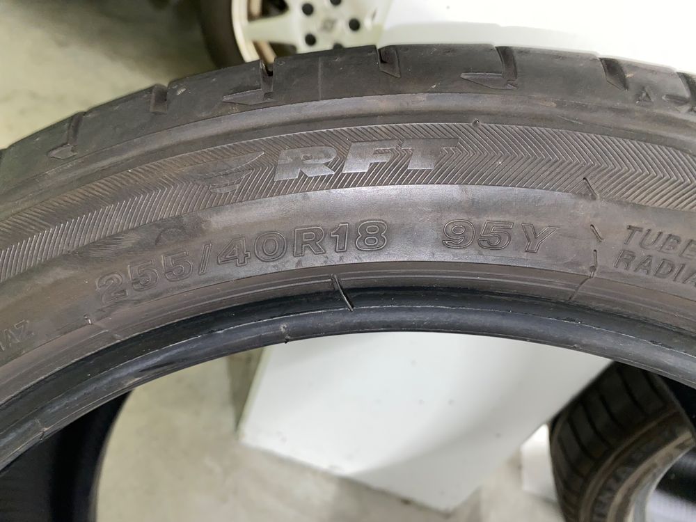 2x Original BMW Sommerpneu Runflat 255/40/R18 95Y | Kaufen auf Ricardo