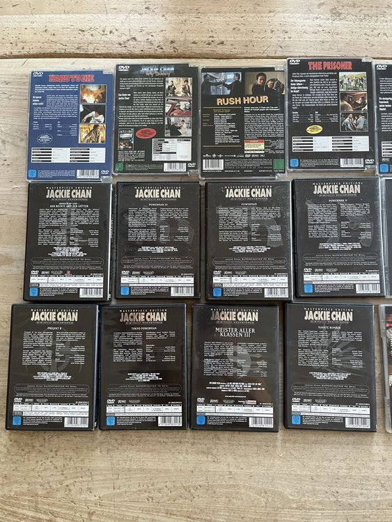 Jackie Chan DVD Sammlung - 24 Filme für Filmabende! (Gebraucht) in ...