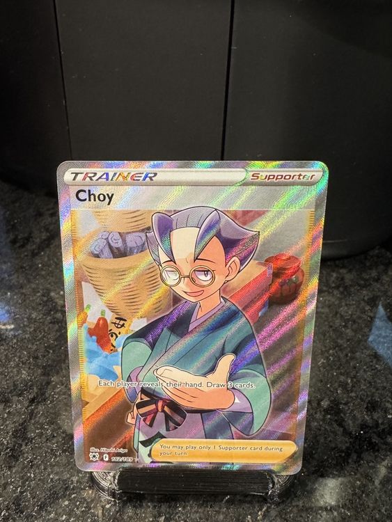 Carta Pokémon - Choy 182/189 Full Art | Kaufen auf Ricardo