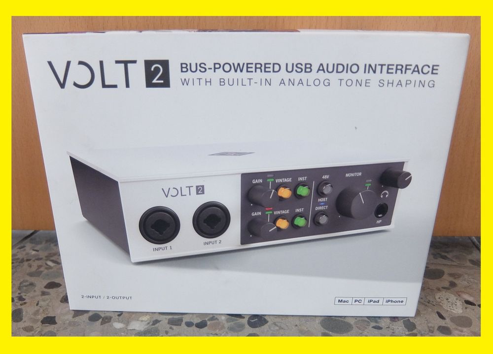 VOLT 2 Bus-Powered USB Audio Interface /NEU/OVP (Neu und ...
