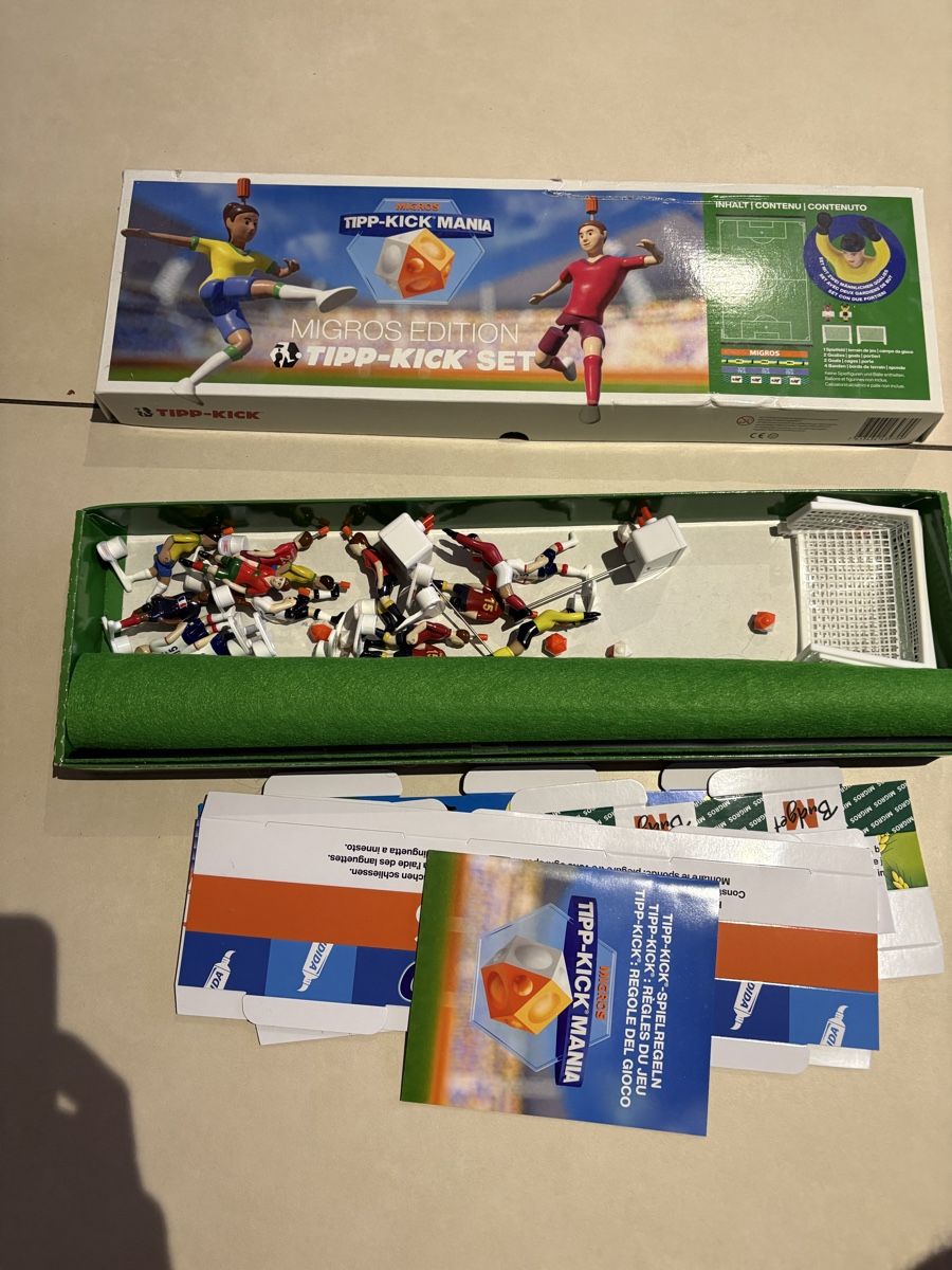 Tipp-Kick Mania - Migros Edition - Komplettes Set! (Gebraucht) in ...