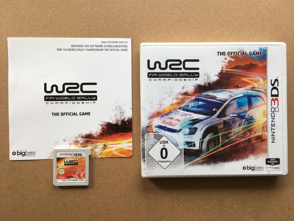 WRC Fia World Rally Championship für Nintendo 3ds (Gebraucht) in St ...