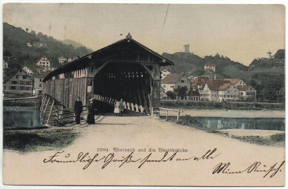 RHEINECK und die Rheinbrücke, animée | Kaufen auf Ricardo