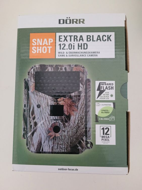 Dörr Wild Camera Extra Black 12.0i HD (Neu und originalverpackt) in ...