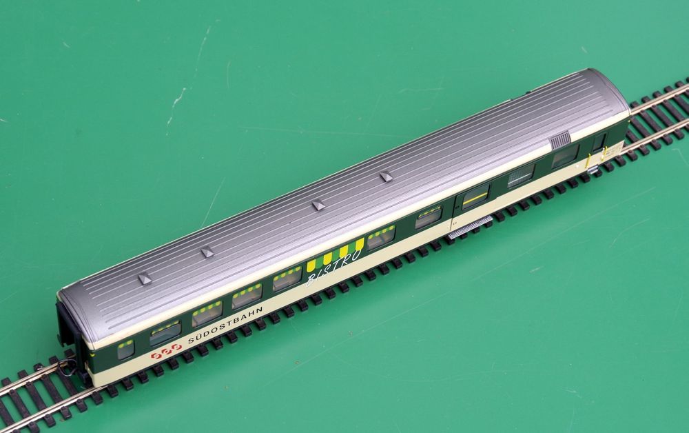 WABU/Lima H0 BRO 50 Südostbahn / SOB Bistro-Wagen (Neu und ...