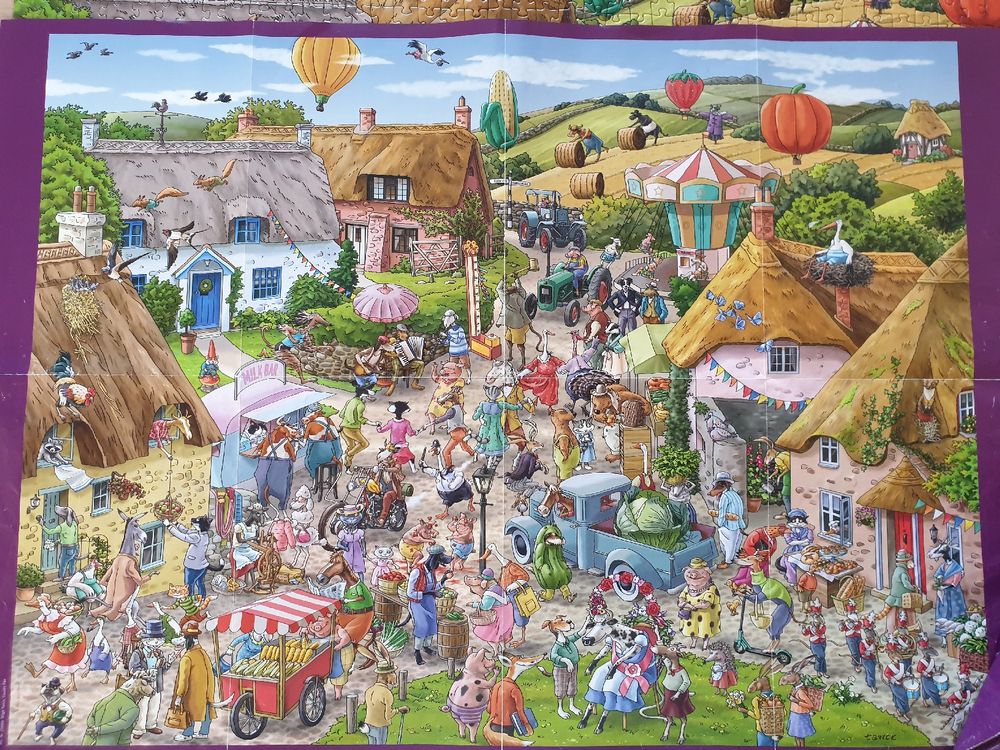 Puzzle Heye 1500 pc Country Fair | Kaufen auf Ricardo