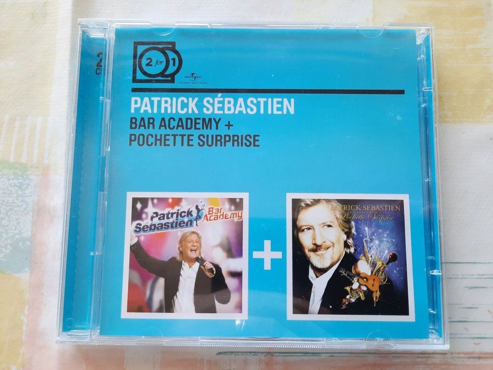 CD Patrick Sébastien - 2 Cds Bar Academy - Pochette surprise | Kaufen ...