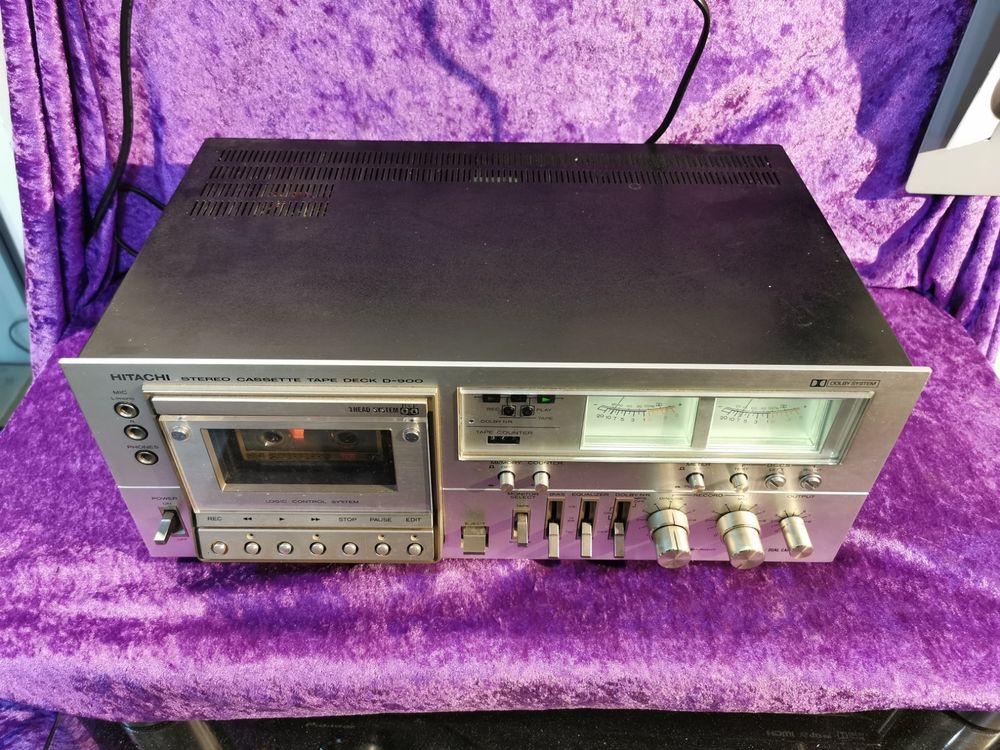 Schönes HITACHI D-900 3-Kopf Highend Tapedeck - Revidiert ! (Gebraucht ...