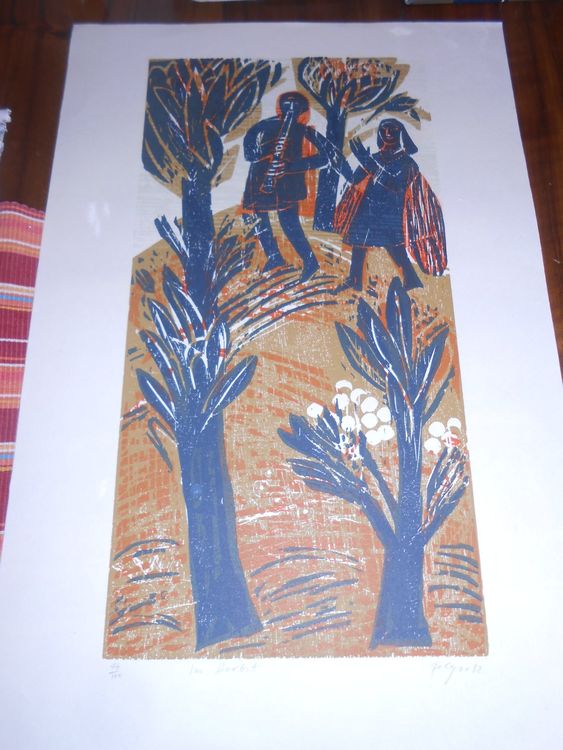 Andreas Felger: Farbholzschnitte 1982 | Kaufen auf Ricardo