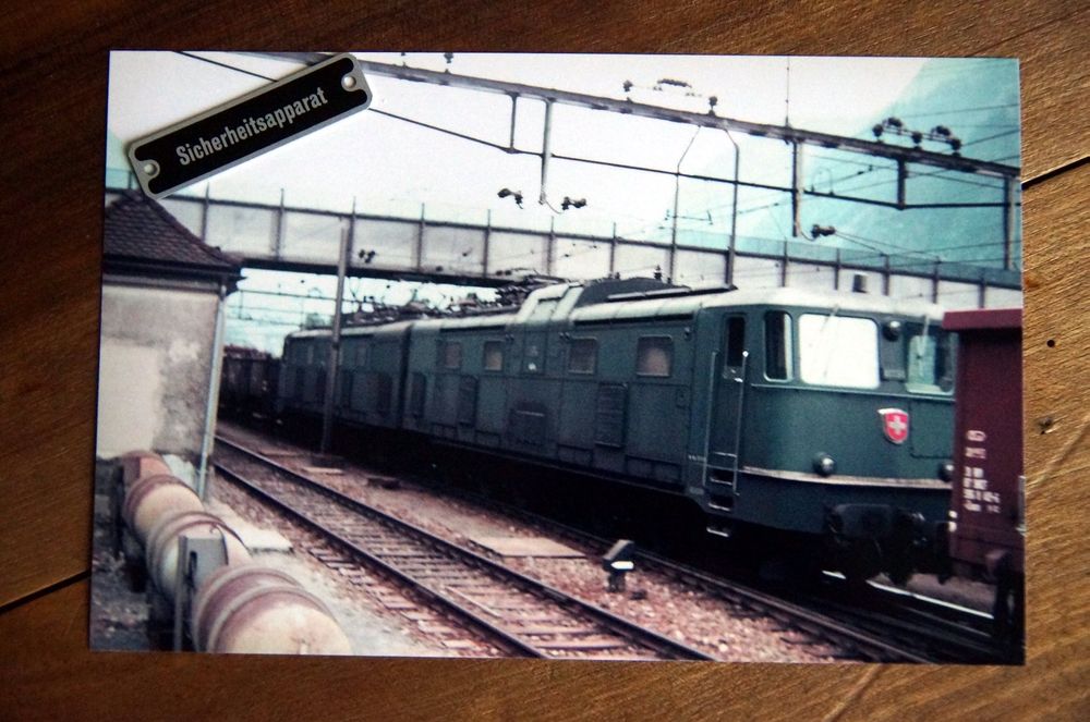 SBB Ae 8/14 Nr. 11851 - Erstfeld, 1974 (13x19) (Gebraucht) in Schönenwerd für CHF 13 – mit ...