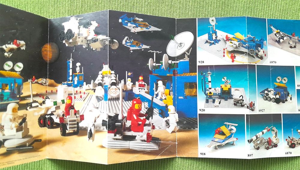 LEGO Katalog 1981 Legoland Weltraum Stadt Burg catalog (Gebraucht) in ...