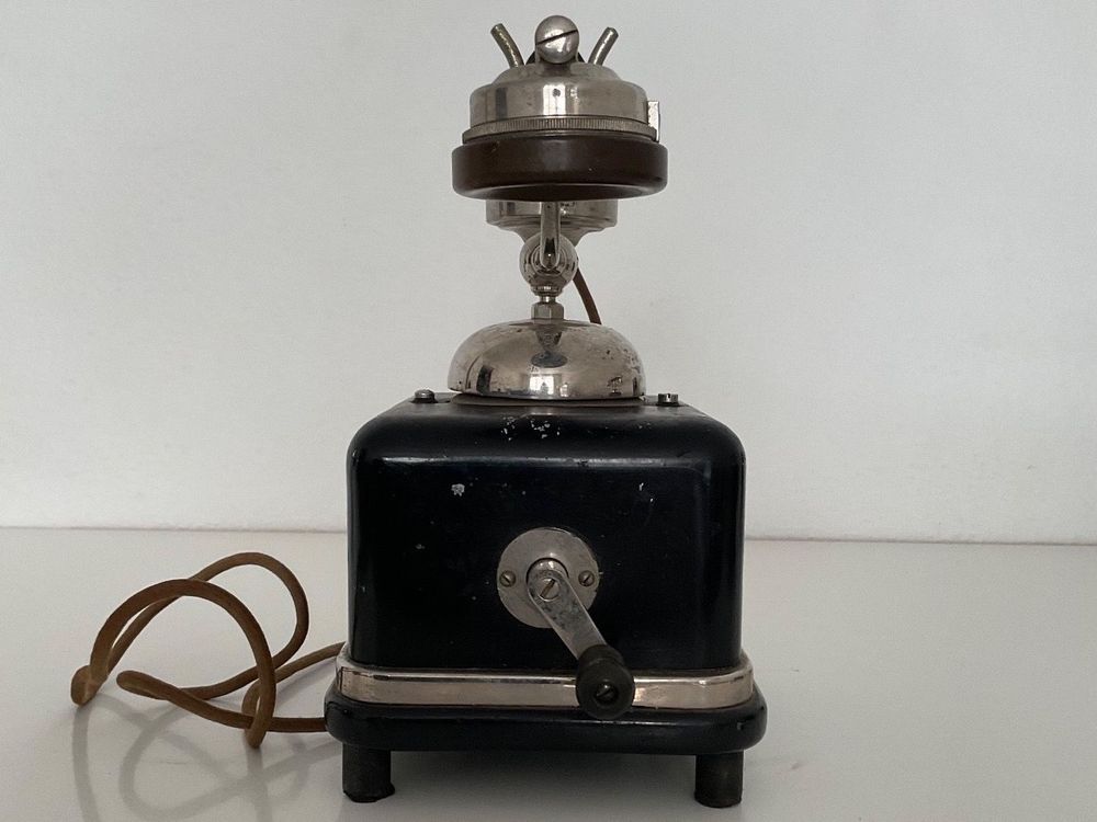 Antikes Telefon mit Kurbel | Kaufen auf Ricardo