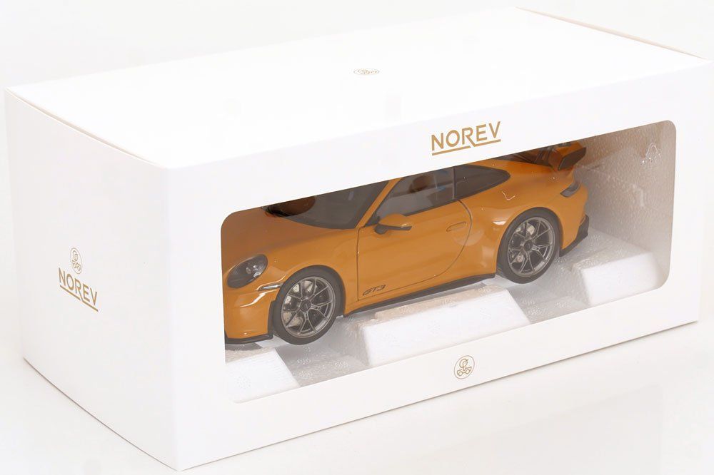 Porsche 911 (992) GT3 2021 ocker-gelb 1/18 Norev NEUHEIT (Neu und ...