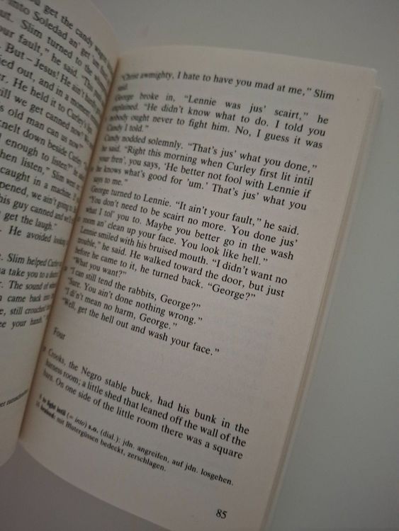 John Steinbeck - Of Mice and Men - Reclam Fremdsprachen (Gebraucht) in ...