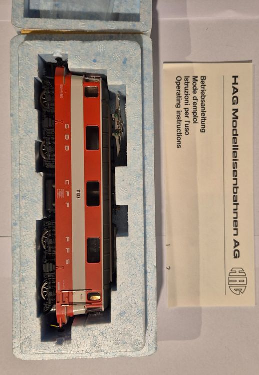 HAG Nr. 211, Re 4/4 II Swiss Express, mit Verpackung (Gebraucht) in Rickenbach ZH für CHF 80 ...