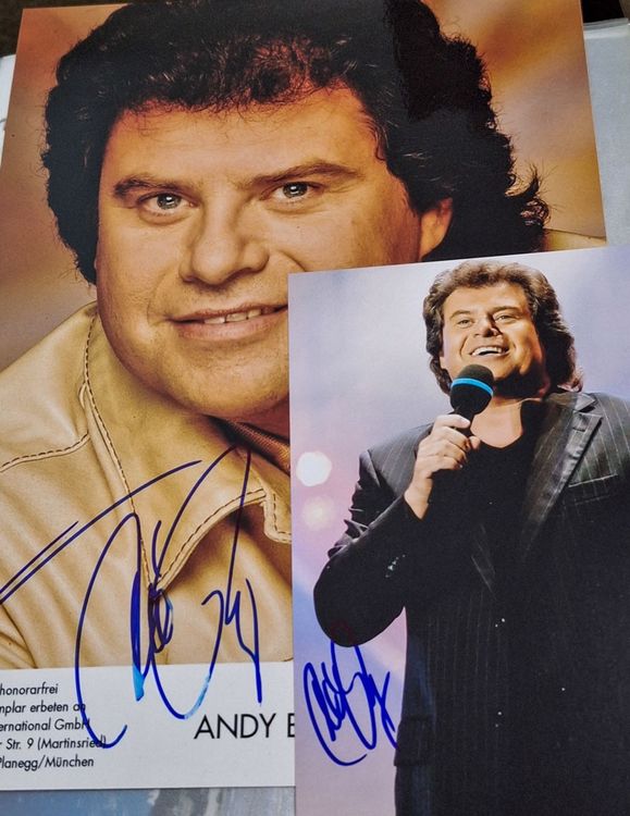 Andy Borg - Original in person Autogramm auf Foto (Gebraucht) in ...