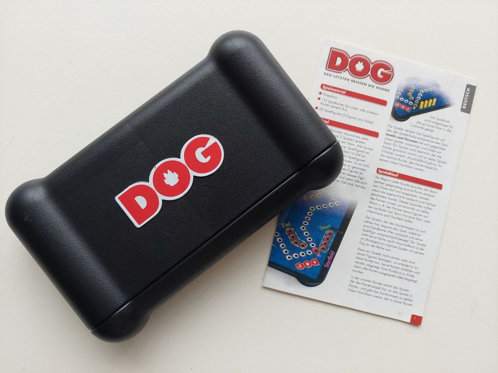 Dog Spiel mit Box, komplett, Kartenspiel, neuwertig (Gebraucht) in ...