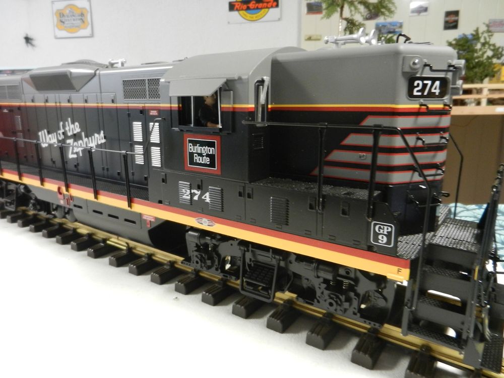 LGB USA Trains R 22112 Chicago Burli &Quincy GP9 Digit Zimo (Neu ...