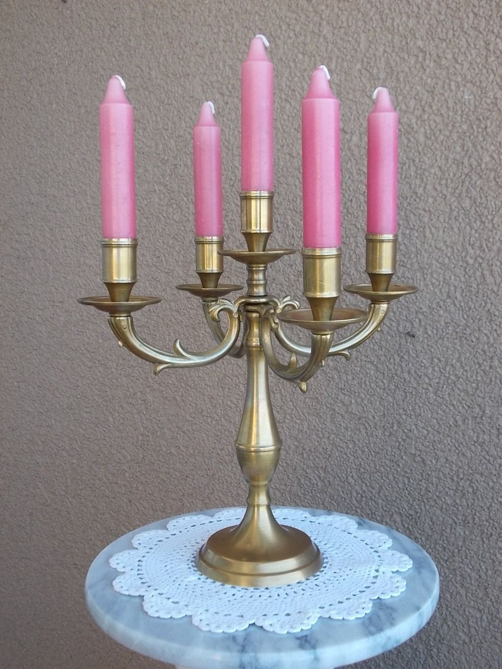 Alter 27cm 5 flammiger Messing Kerzenständer 50er/60er Jahre (Gebraucht) in Ostermundigen für ...