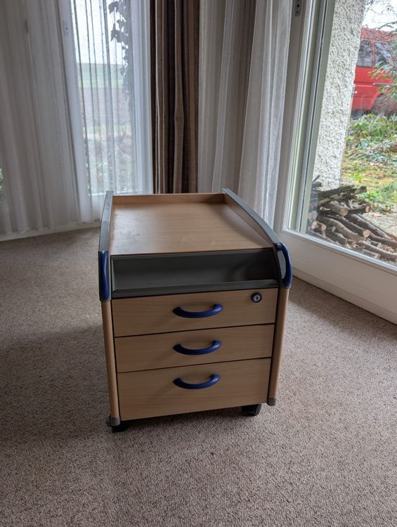 Büro Korpus / Schubladenelement auf Rollen (Gebraucht) in Aarau für CHF ...