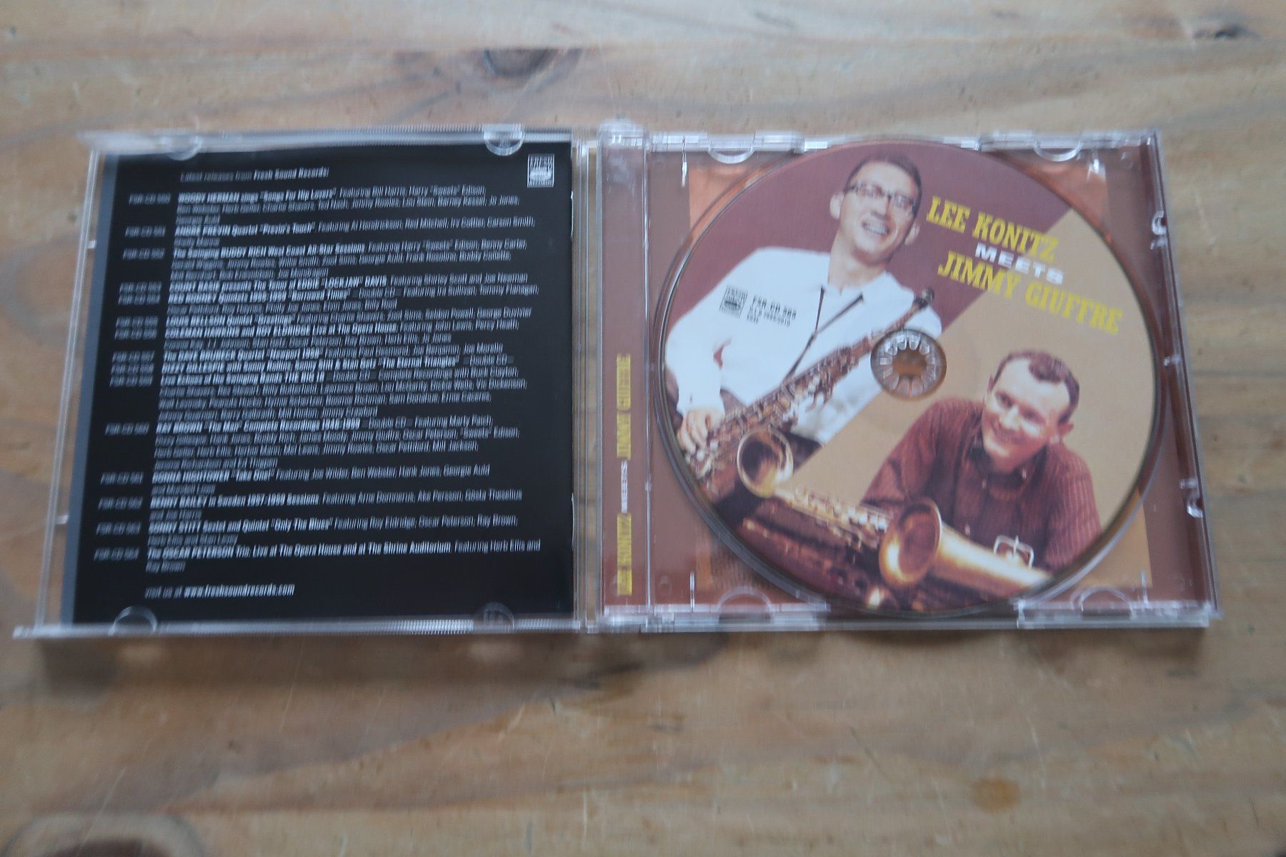 LEE KONITZ MEETS JIMMY GIUFFRE featuring BILL EVANS - CD (Gebraucht) in ...