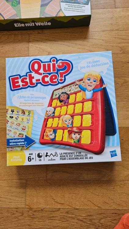 Jeu Qui est-ce Hasbro (Gebraucht) in Bubikon für CHF 3 – nur Abholung auf Ricardo kaufen