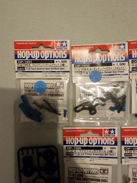 Tamiya TT-02S Hop-Up Options (Neu und originalverpackt) in für CHF 22 ...