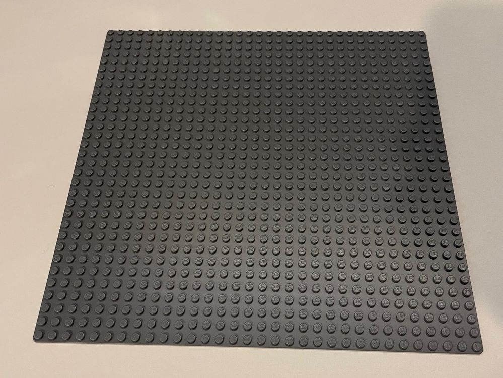 Lego Grundplatte (baseplate) 32x32 Noppen Dunkelgrau Neu (Neu (gemäss ...