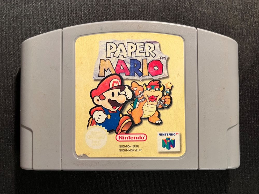 Paper Mario 64 Nintendo 64 N64 Pal (Gebraucht) in St. Gallen für CHF ...
