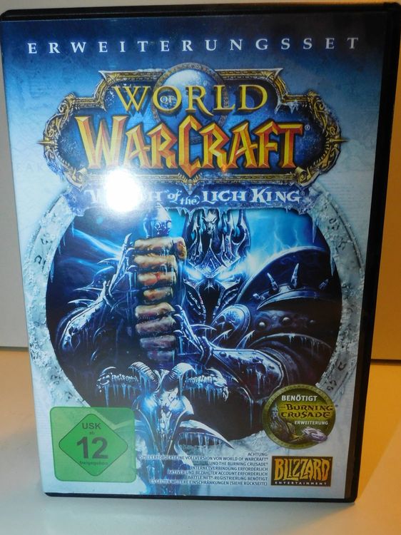 Game PC-CD Rom Game Videospiel - World Warcraft Erweiterung (Gebraucht ...