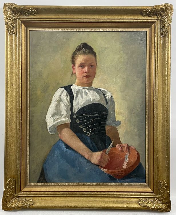 Karl Rauber (1866-1909 grosses Gemälde | Kaufen auf Ricardo