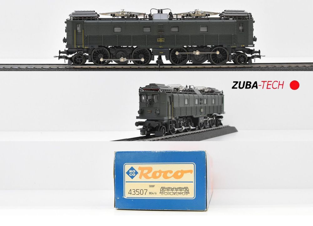 Roco 43507 E-Lok Be 4/6 SBB H0 GS Analog mit OVP (Gebraucht) in St. Gallen für CHF 45 – mit ...