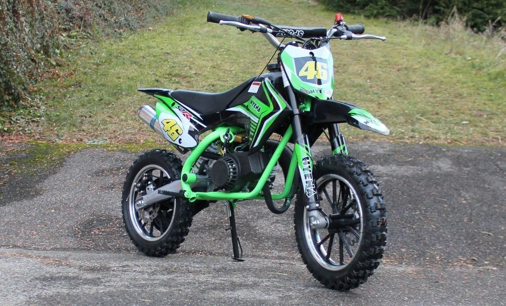 Mini Cross Sport Bike - ARROW V2 - mit 49ccm - in grün | Kaufen auf Ricardo