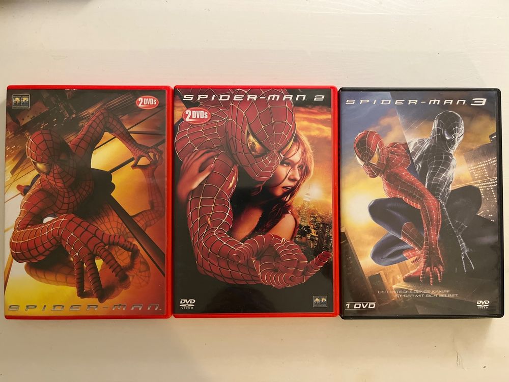 Marvel | Spider-Man | Triologie 1-3 DVD 📀 (Neu (gemäss Beschreibung ...