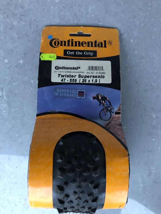 MTB Reifen Continental Twister Supersonic 26“ | Kaufen auf Ricardo