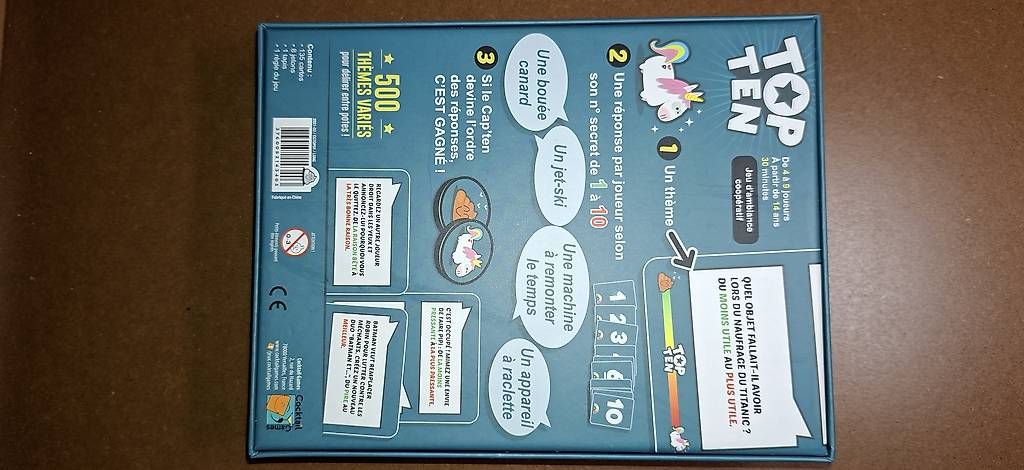 Top Ten Jeu comme neuf (D'occasion) à La Tine pour CHF 12 – retrait ...