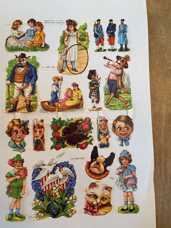 Nostalgie Oblaten Glanzbilder | Kaufen auf Ricardo